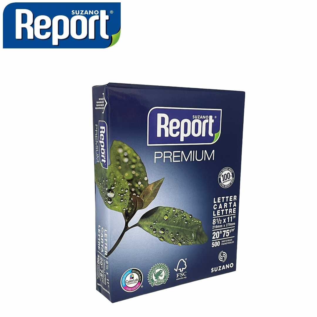 Hojas Bond 75gr.Carta (500hjs) REPORT – Rimsory