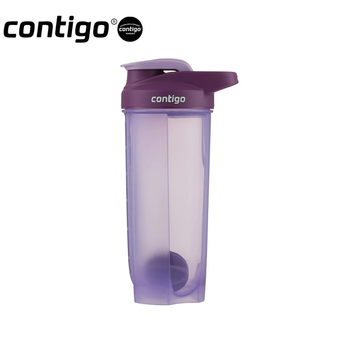 Botella para Agua Fit Shake & Go Lavanda y Uva 828 Ml 2146378 CONTIGO ...