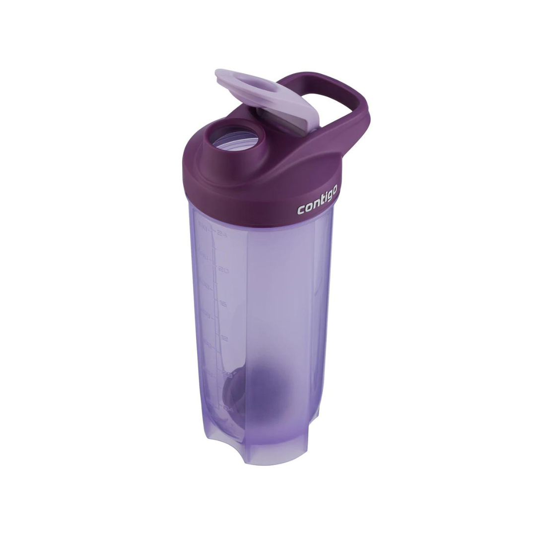 Botella para Agua Fit Shake & Go Lavanda y Uva 828 Ml 2146378 CONTIGO ...