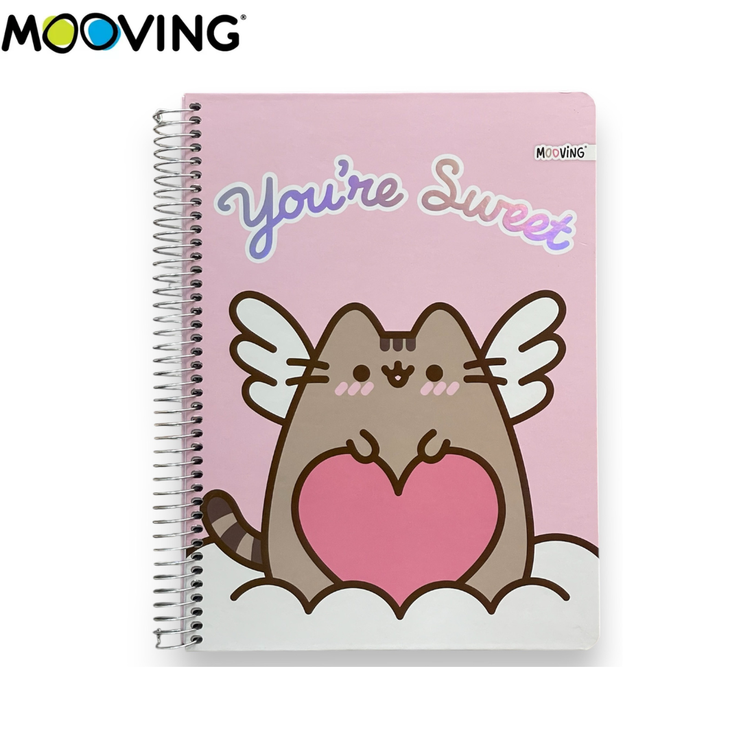 Cuaderno T/Carta Notes Pusheen 1208129 3 Materias Papel Premium 80 Grs ...