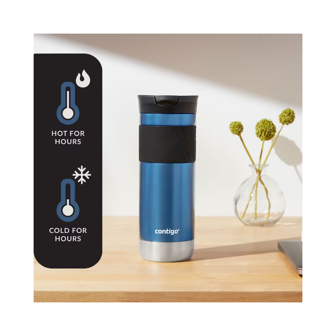 Botella Termica Snapseal Byron Travel Mug Lid And Grip Stainless Steel ...